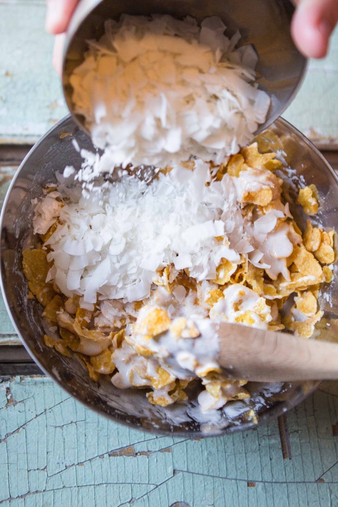 Coconut Corn Flake Kisses | Alysha Yoder Photography
